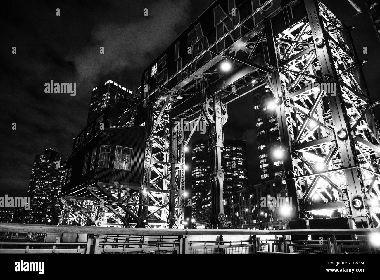 Gantry Plaza State Park, Queens, Long Island, New York, USA Stock Photo ...