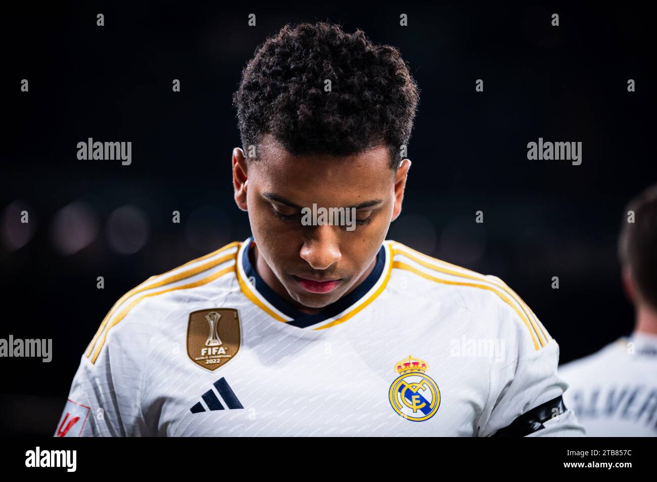 Madrid, Spain. 02nd Dec, 2023. Rodrygo Silva de Goes of Real Madrid ...