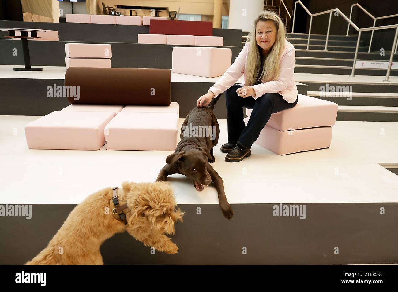 Berlin, Germany. 04th Dec, 2023. Kerstin Drobniewski, Chief in her ...