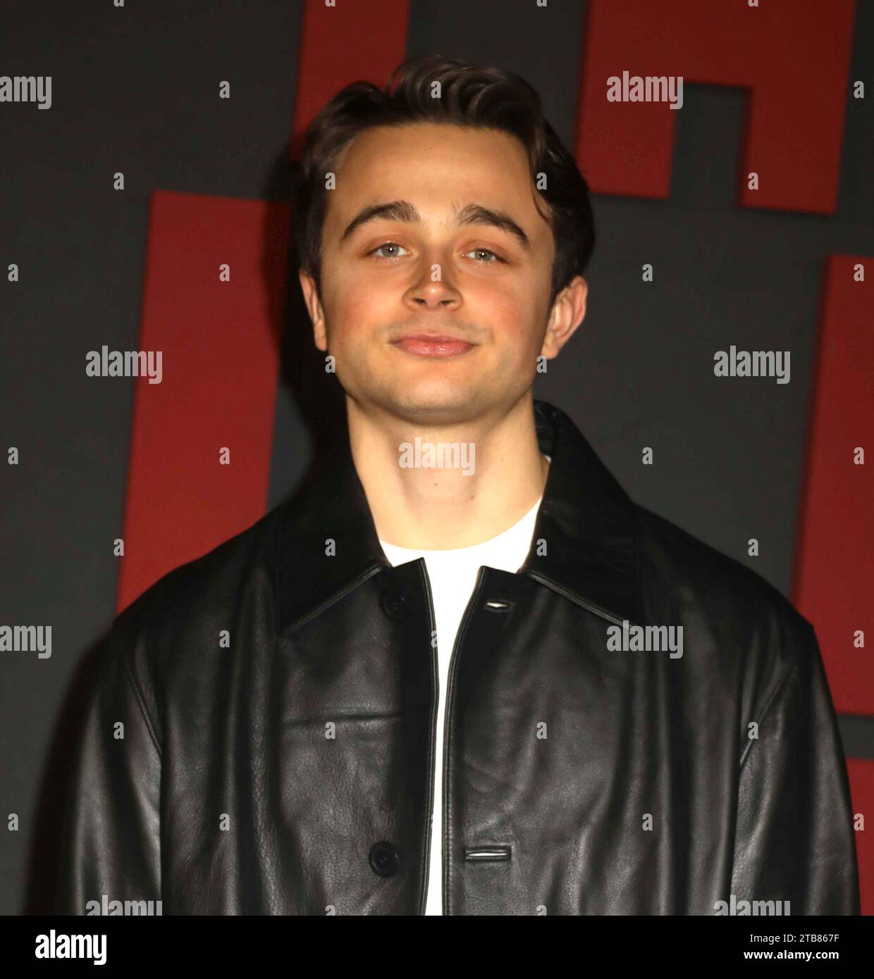 December 4, 2023, New York, New York, USA: Actor BEN AHLERS seen at the ...
