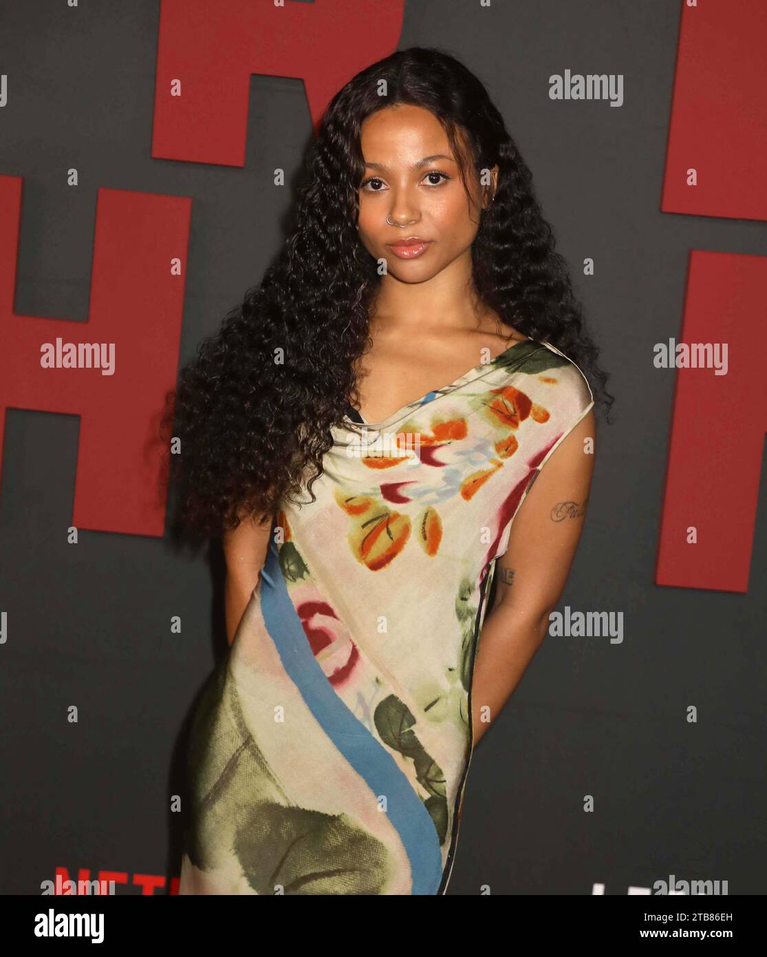 December 4, 2023, New York, New York, USA: Actor MYHA'LA HERROLD seen at the New York premiere ...