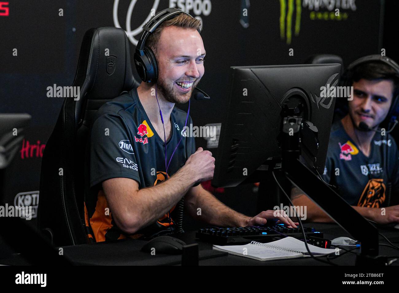 HELSINKI, FINLAND - NOVEMBER 29: Lukas "gla1ve" Rossander of ENCE ...