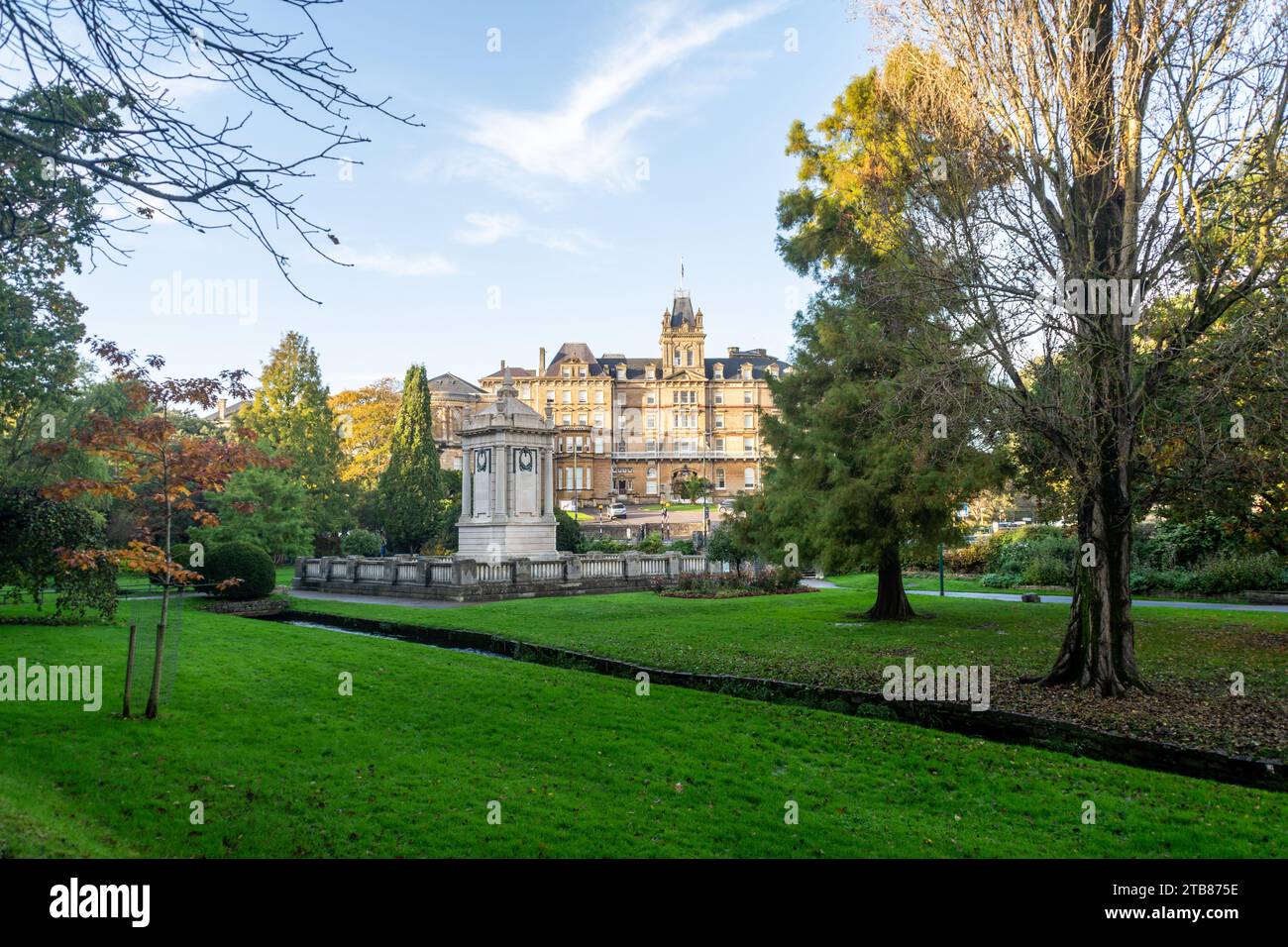 Central Gardens, Bournemouth, UK - October 27th 2023: The Bournemouth ...
