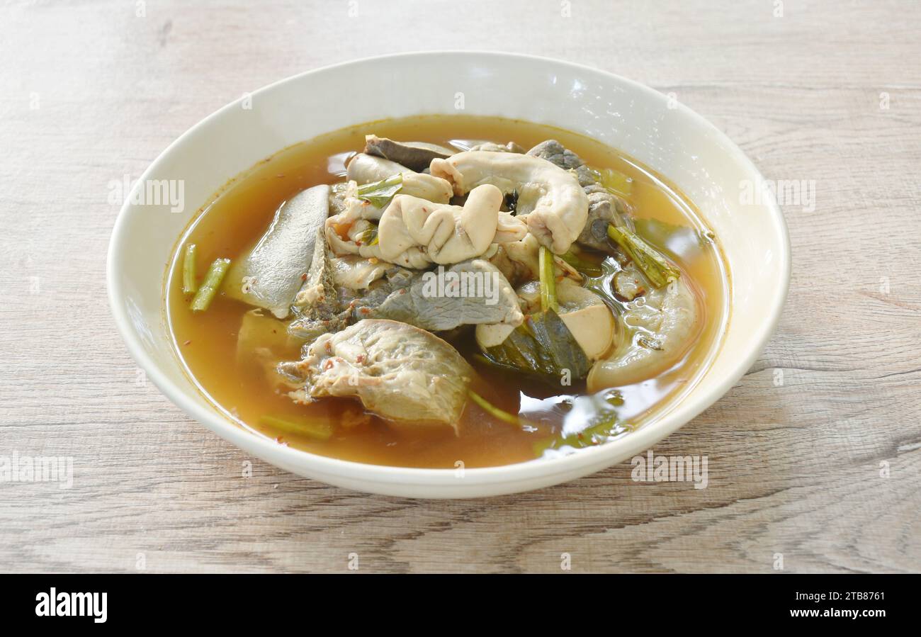 Pork intestine soup hi-res stock photography and images - Alamy