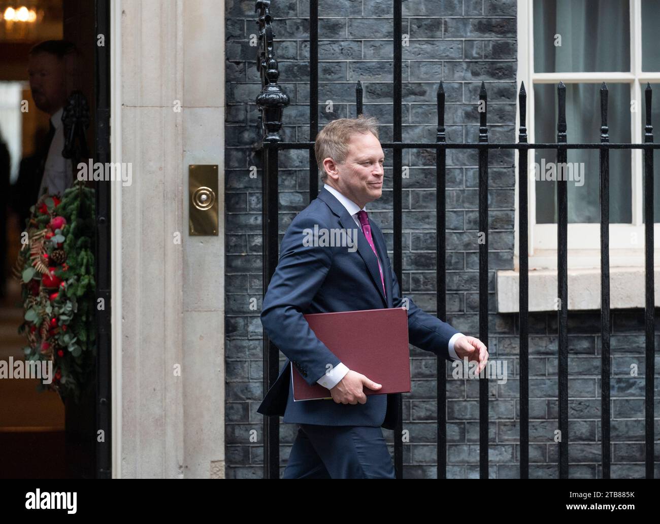 Downing Street, London, UK. 5th Dec, 2023. Grant Shapps MP, Defence ...