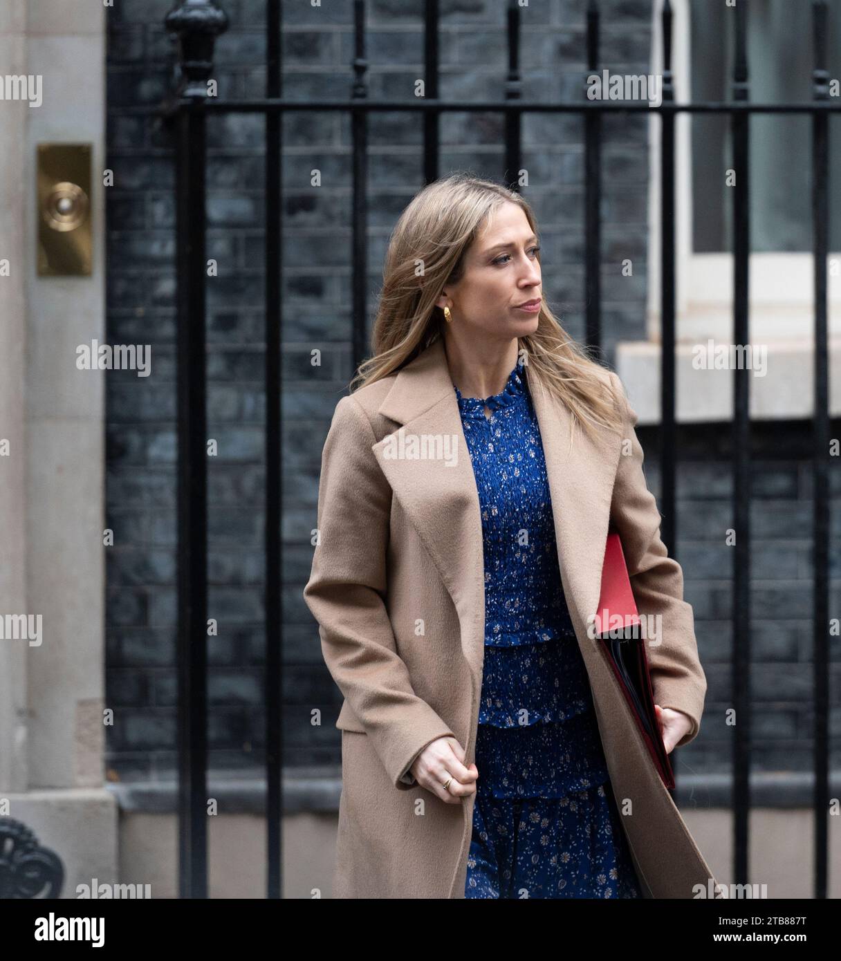Downing Street, London, UK. 5th Dec, 2023. Laura Trott MP, Chief ...