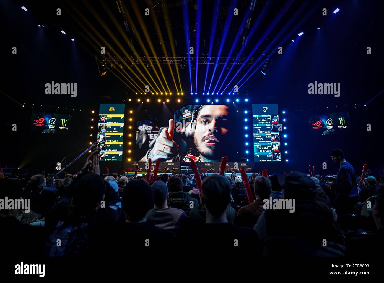 Espoo, Finland. 03rd Dec, 2023. general view of the stage during Elisa ...