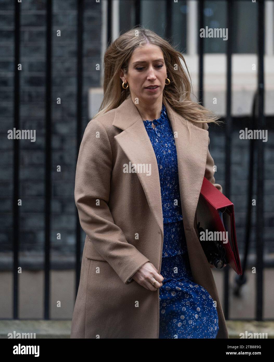 Downing Street, London, UK. 5th Dec, 2023. Laura Trott MP, Chief ...