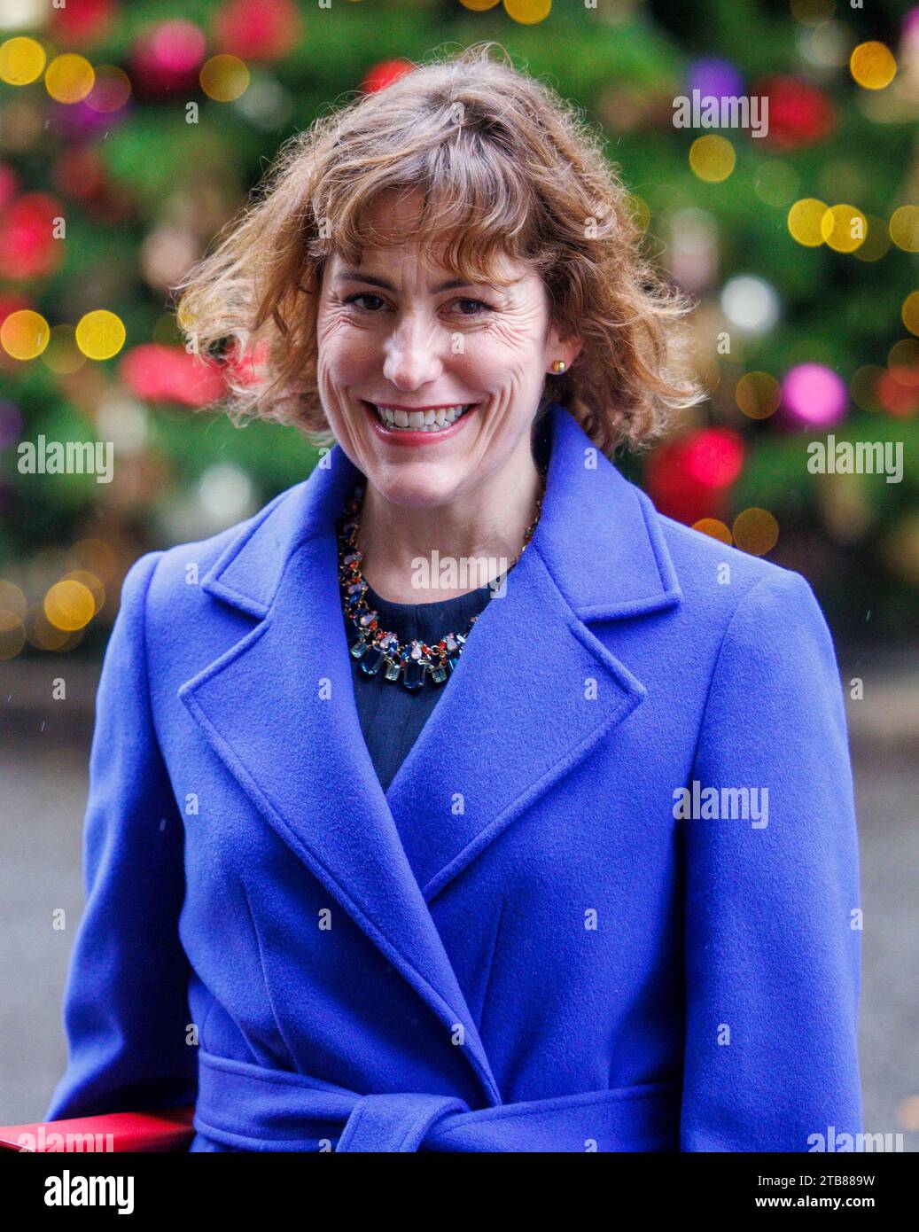 London, UK. 5th Dec, 2023. Victoria Atkins, Secretary of State for ...