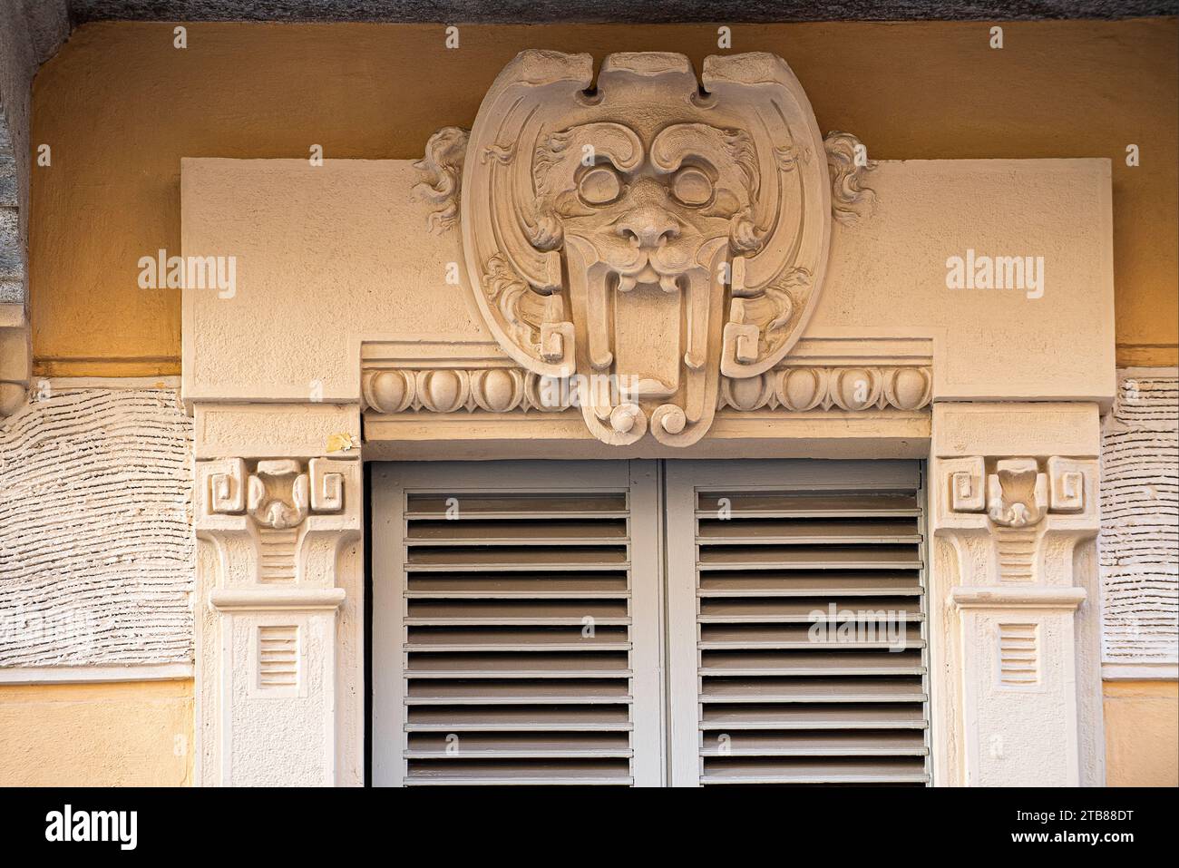 Italy Piedmont Turin Crocetta Liberty Architecture Residential Palace ...