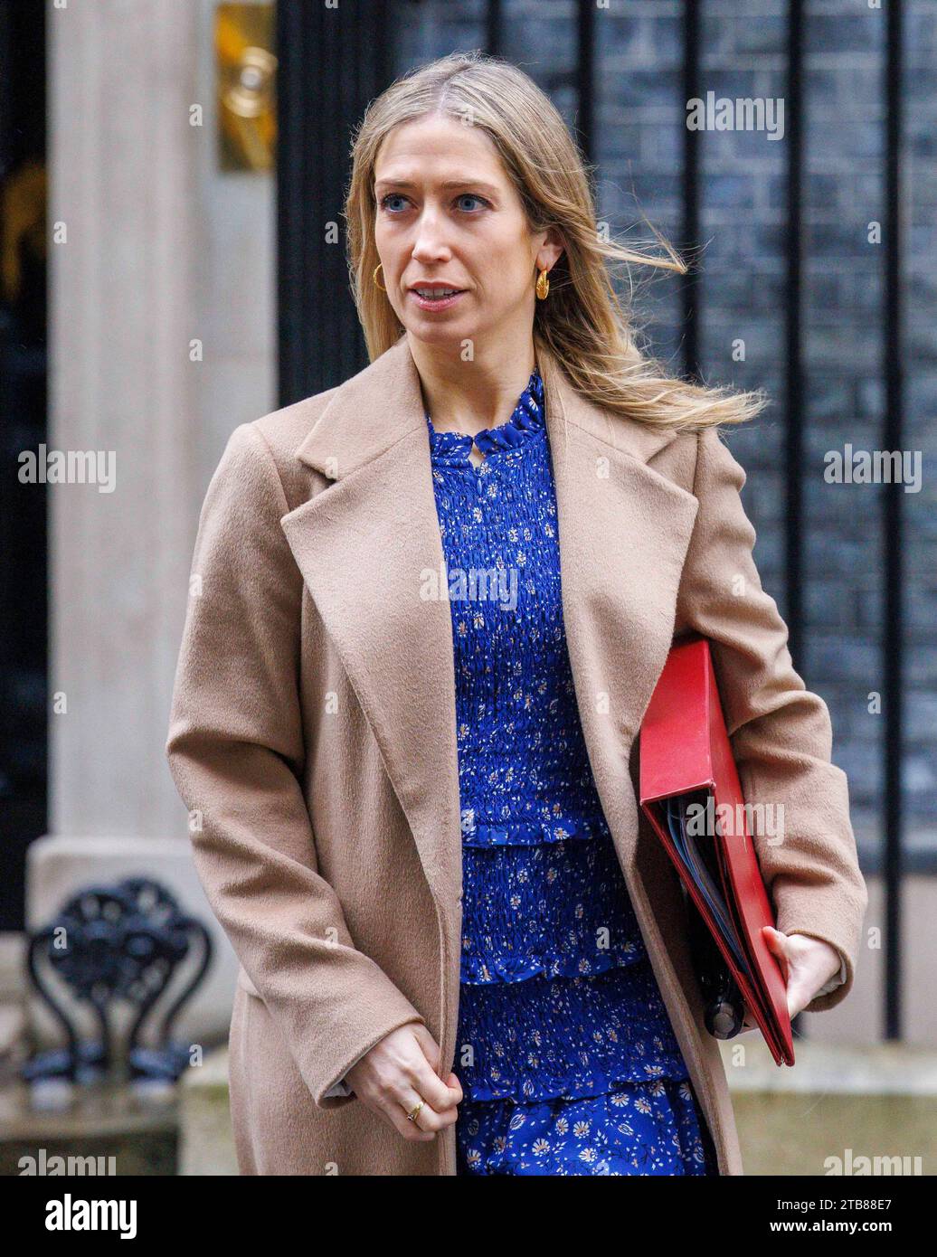 London, UK. 5th Dec, 2023. Laura Trott, Chief Secretary to the Treasury ...
