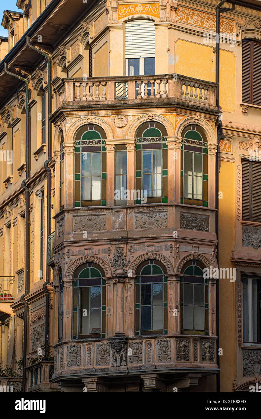 Italy Piedmont Turin Crocetta Liberty Architecture - Bologna House ...