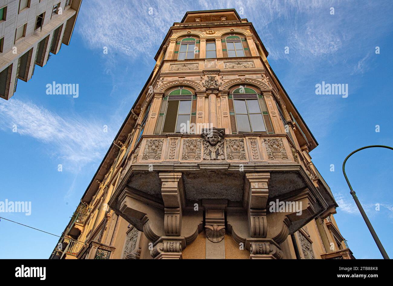 Italy Piedmont Turin Crocetta Liberty Architecture - Bologna House ...