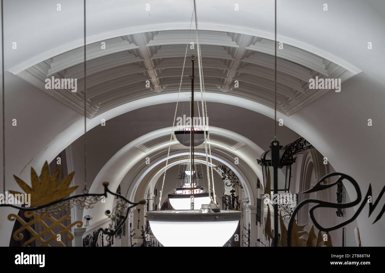 Concentric architecture architectural design hi-res stock photography ...