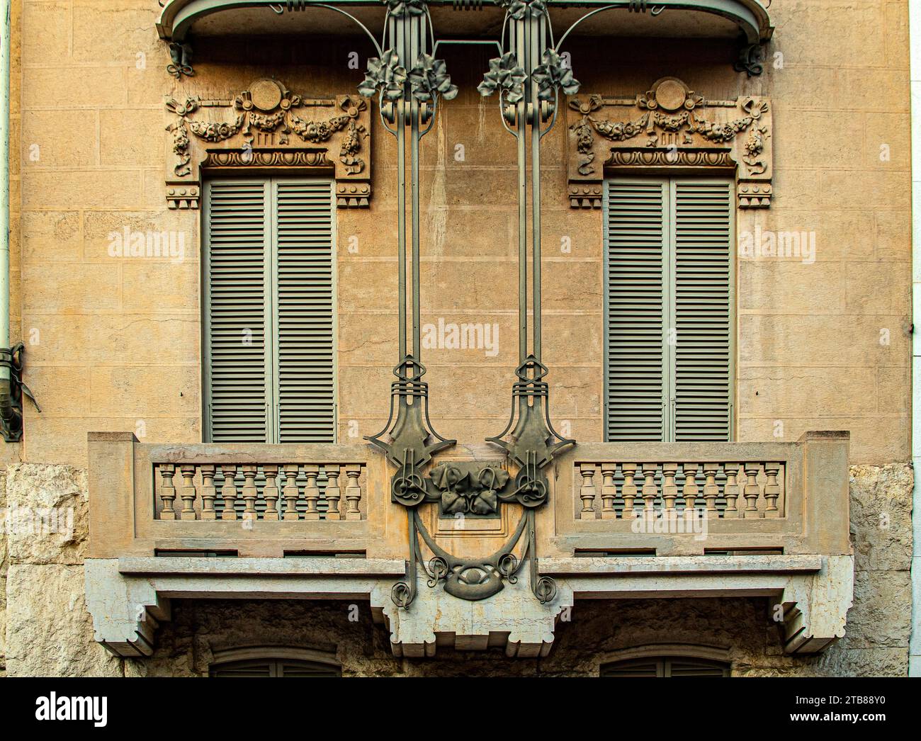 Italy Piedmont Turin Crocetta Liberty Architecture - Maffei House ...