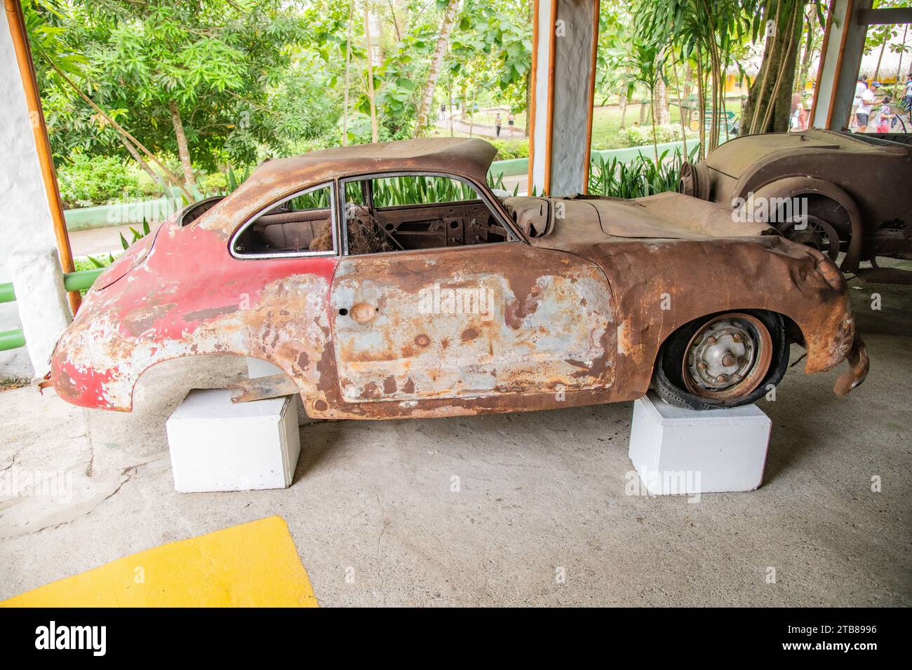 Escobar museum at Hacienda Napoles in Colombia Stock Photo - Alamy