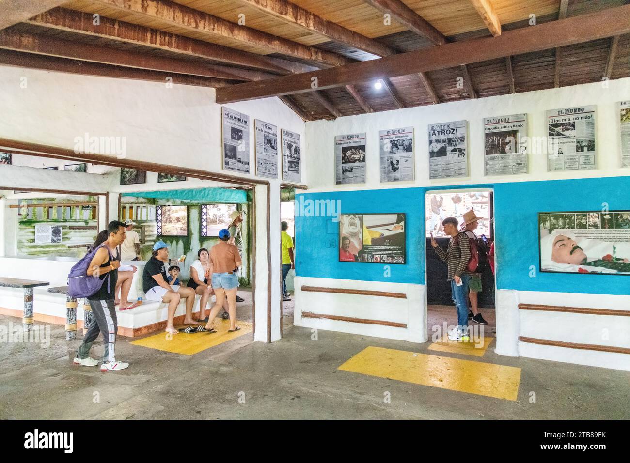 Escobar museum at Hacienda Napoles in Colombia Stock Photo - Alamy