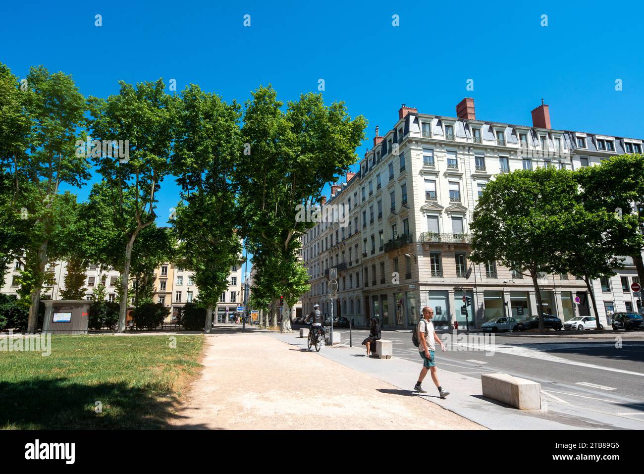 6th arrondissement (district) of Lyon (central-eastern France ...