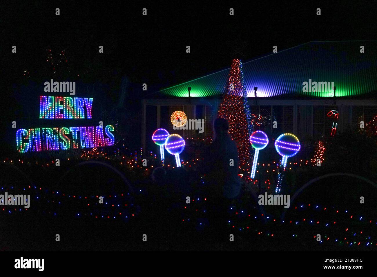 Perth, Australia - December 5, 2023 Houses in The Vines near Perth ...