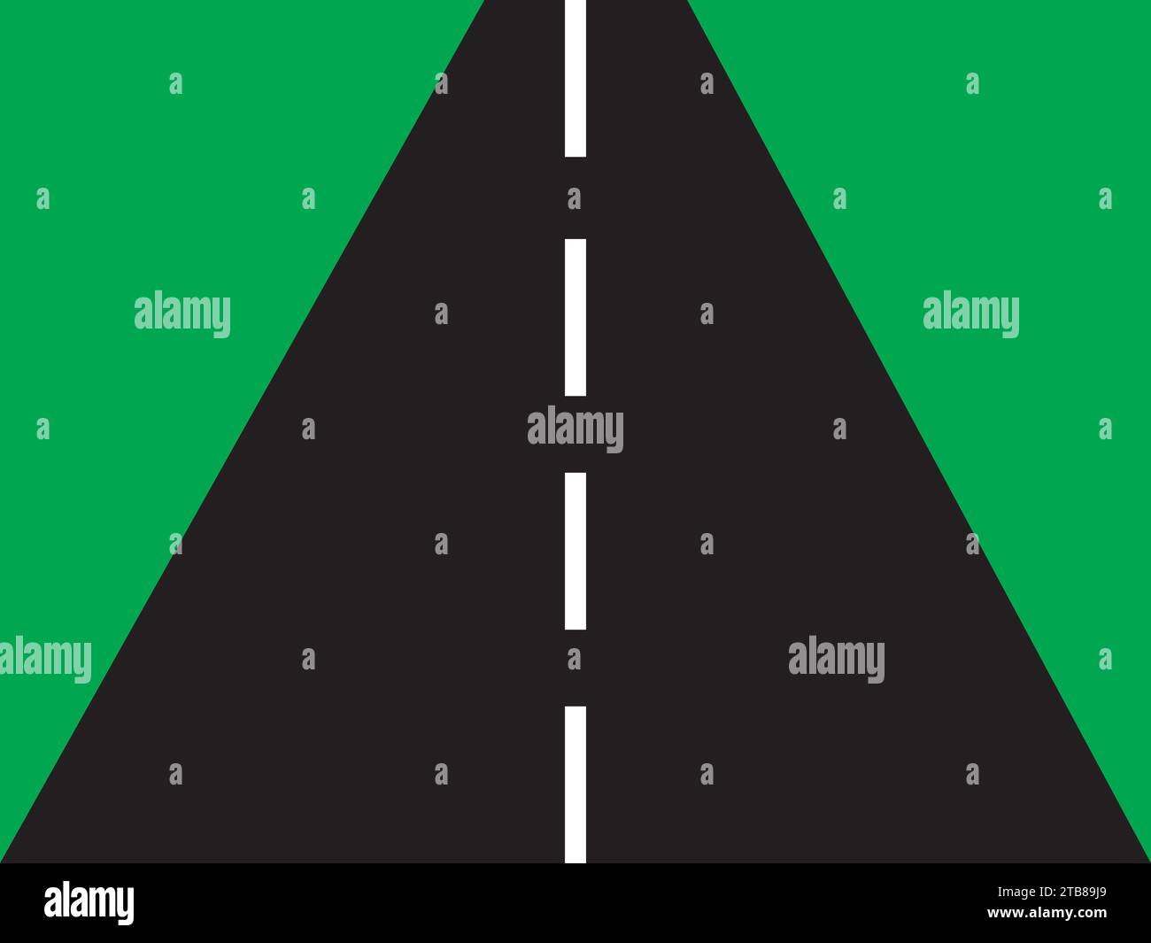 Empty grunge asphalt road Stock Vector Images - Alamy