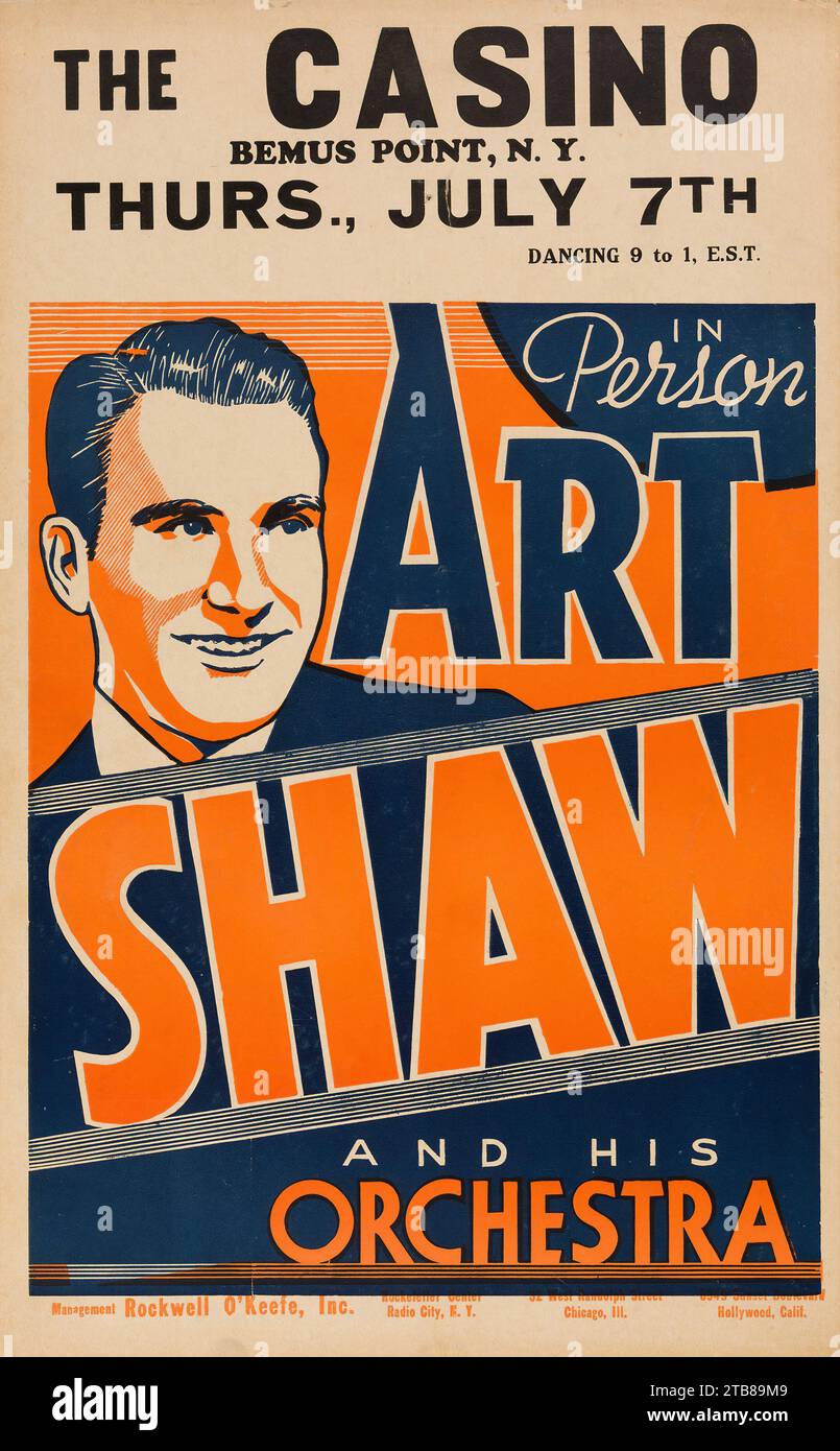 Art shaw concert hi-res stock photography and images - Alamy
