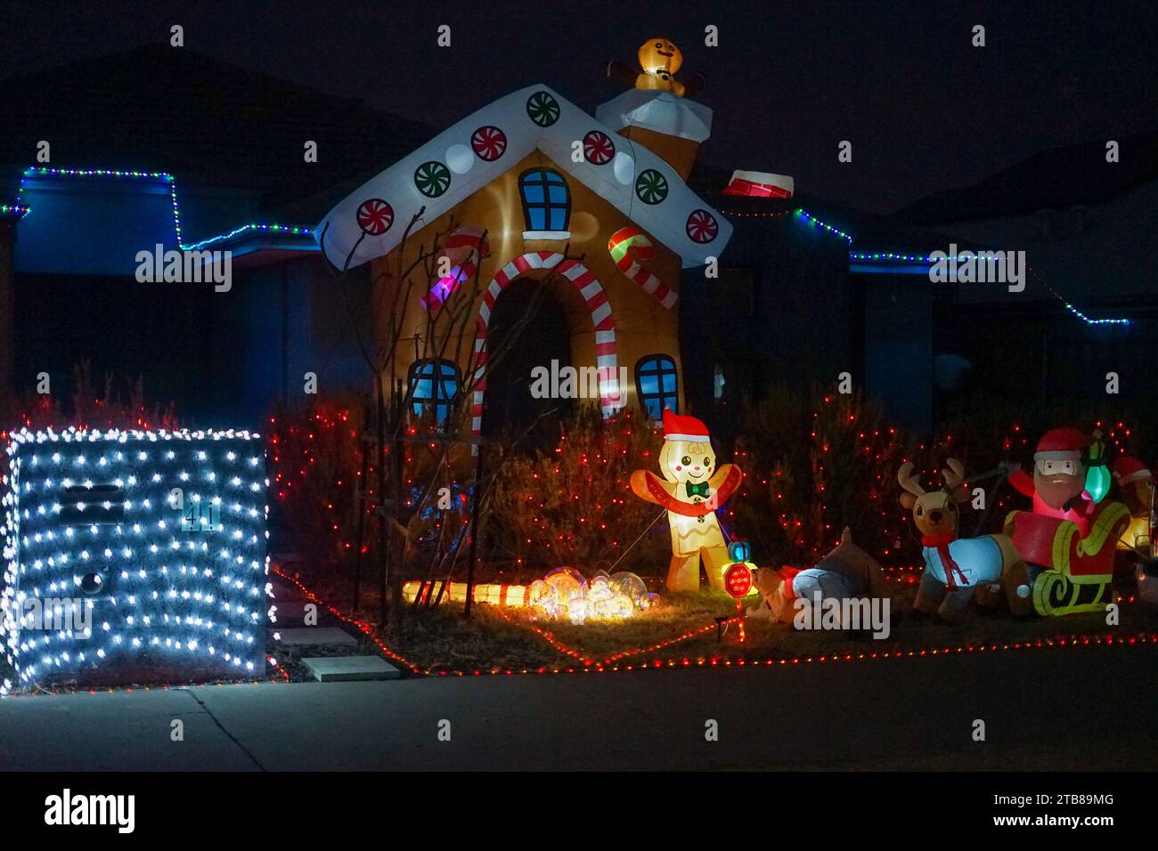Perth, Australia - December 5, 2023 Houses in The Vines near Perth ...