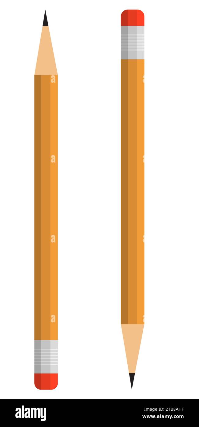 Vector illustration of the pencil Stock Vector Image & Art - Alamy