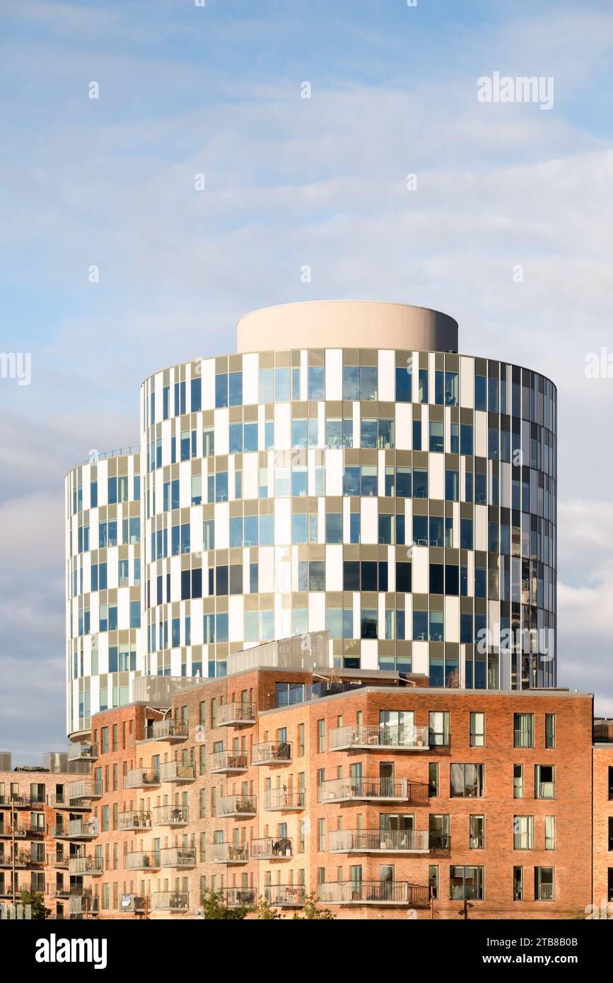 Copenhagen, Denmark - Portland Towers office building (former silos) by ...