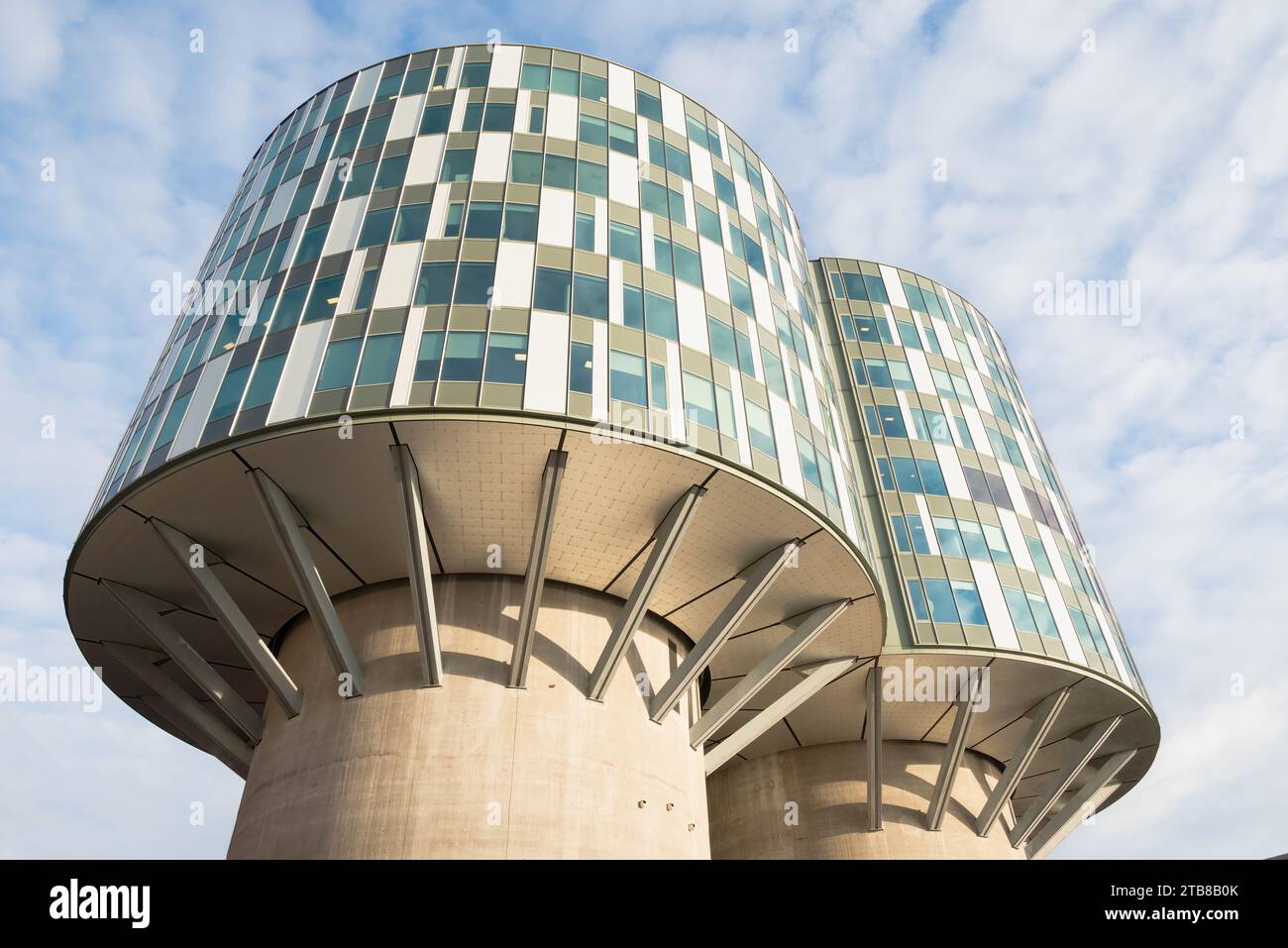 Copenhagen, Denmark - Portland Towers office building (former silos) by ...
