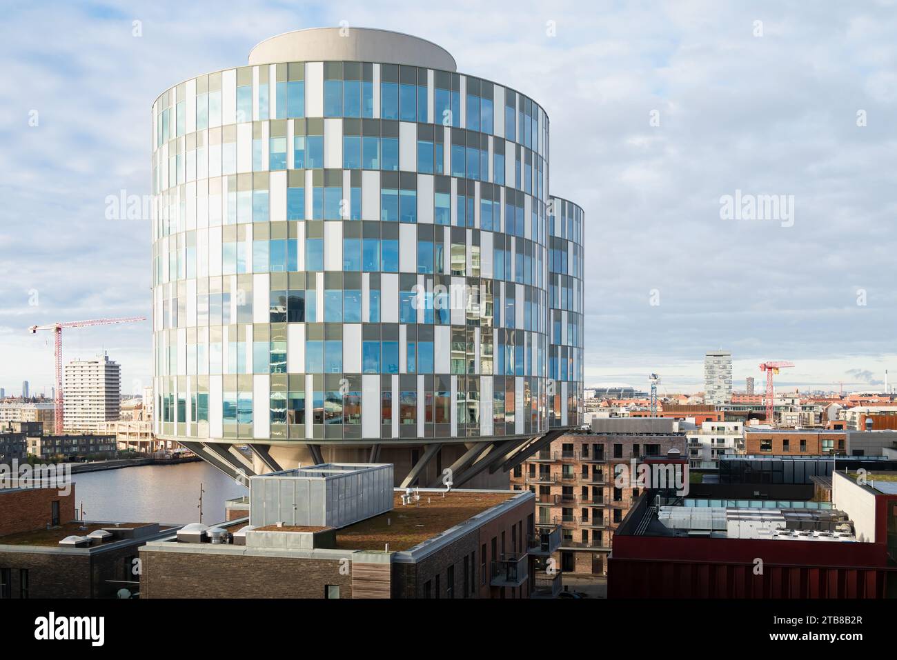 Copenhagen, Denmark - Portland Towers office building (former silos) by ...
