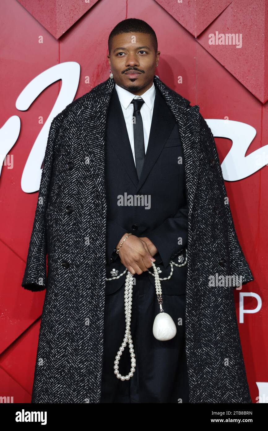 London, UK. December 4th, 2023. Stylist and fashion editor Corey Stokes ...