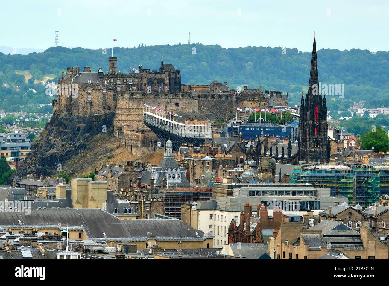 Edinburgh overview hi-res stock photography and images - Alamy