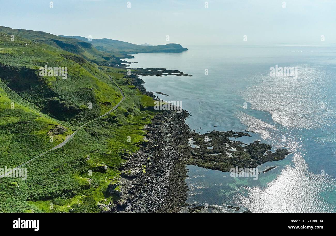 Isle of mull aerial view hi-res stock photography and images - Alamy
