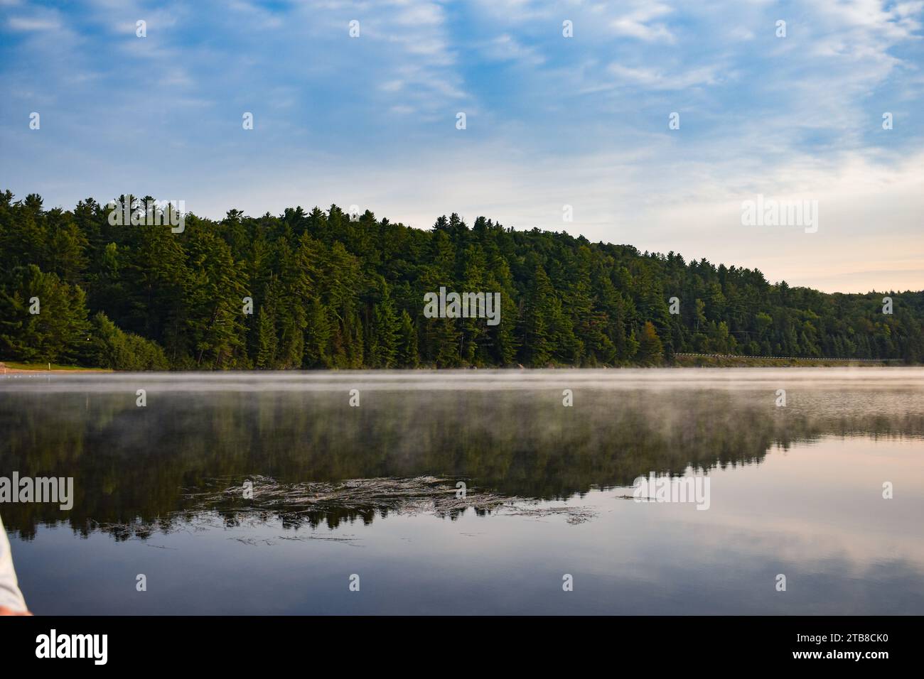 Lake of Two Rivers Algonquin Stock Photo - Alamy