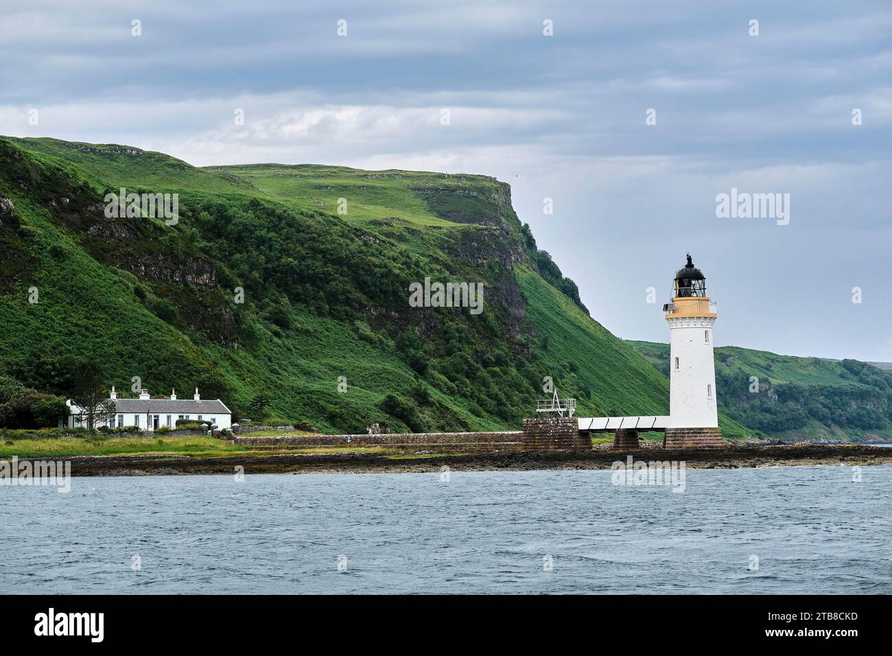 Scotland, Isle of Mull: Tobermory Lighthouse Stock Photo - Alamy