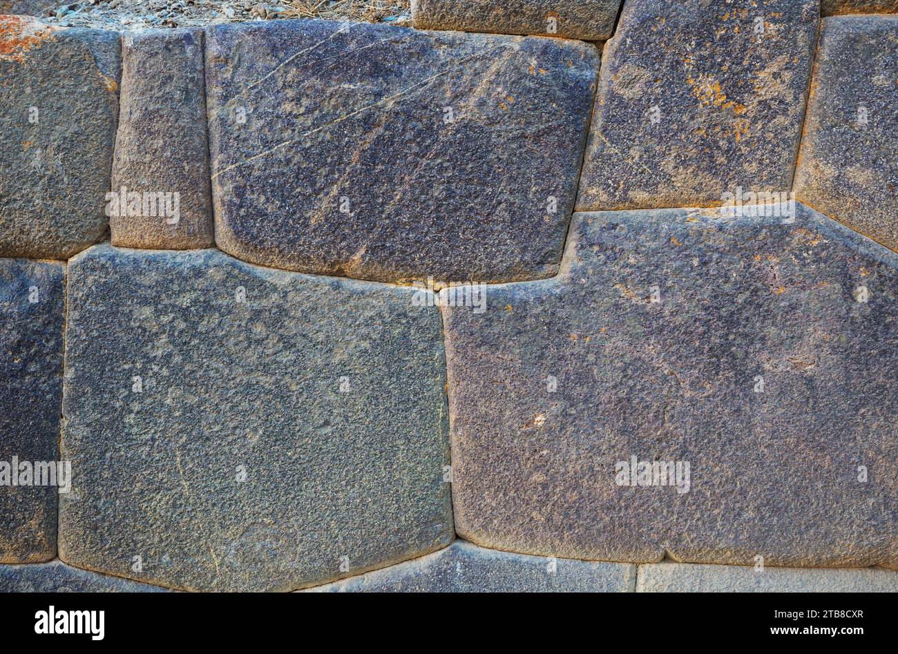 Machu picchu stone texture pattern hi-res stock photography and images ...
