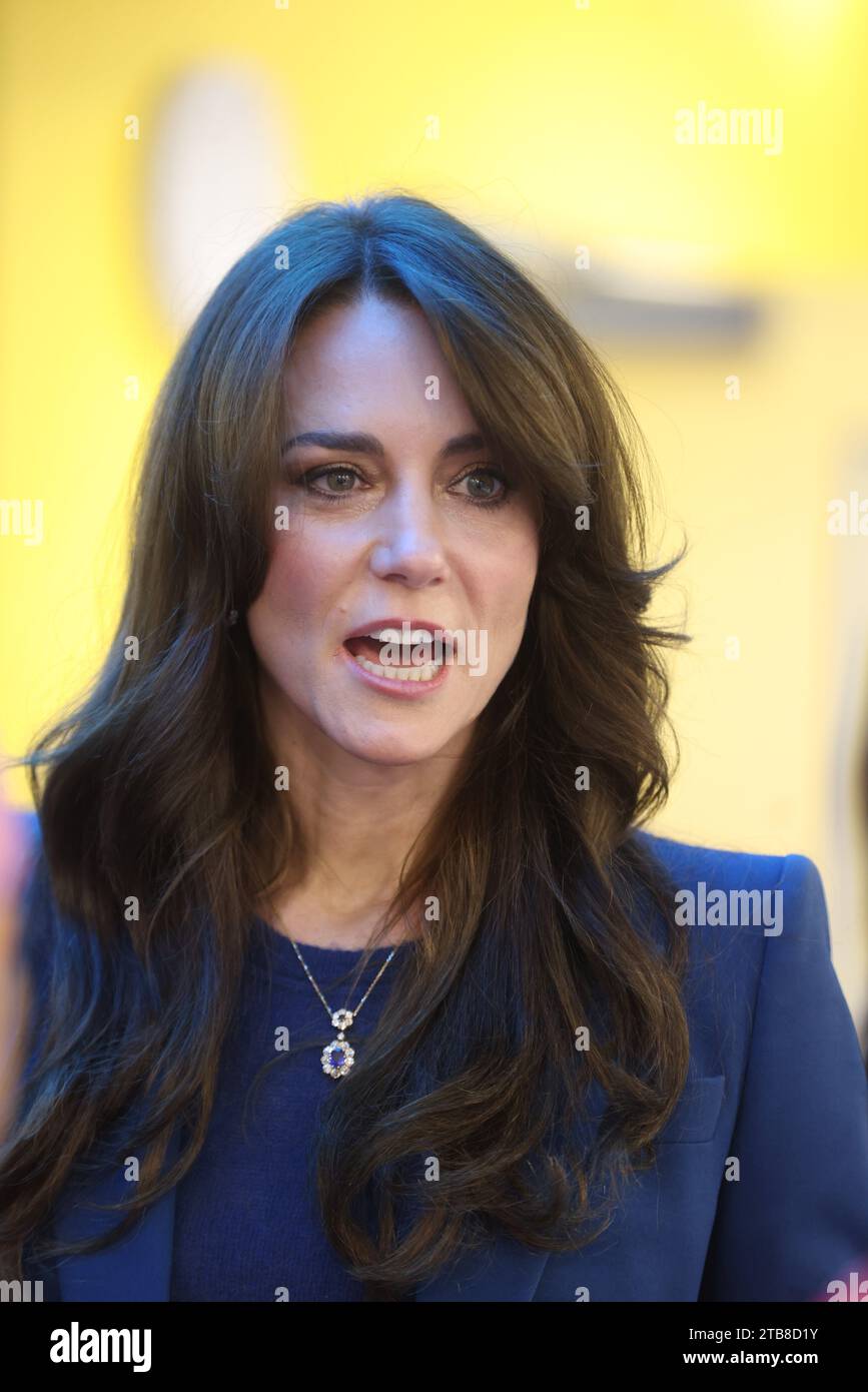 The Princess of Wales during a visit to officially open the Evelina ...