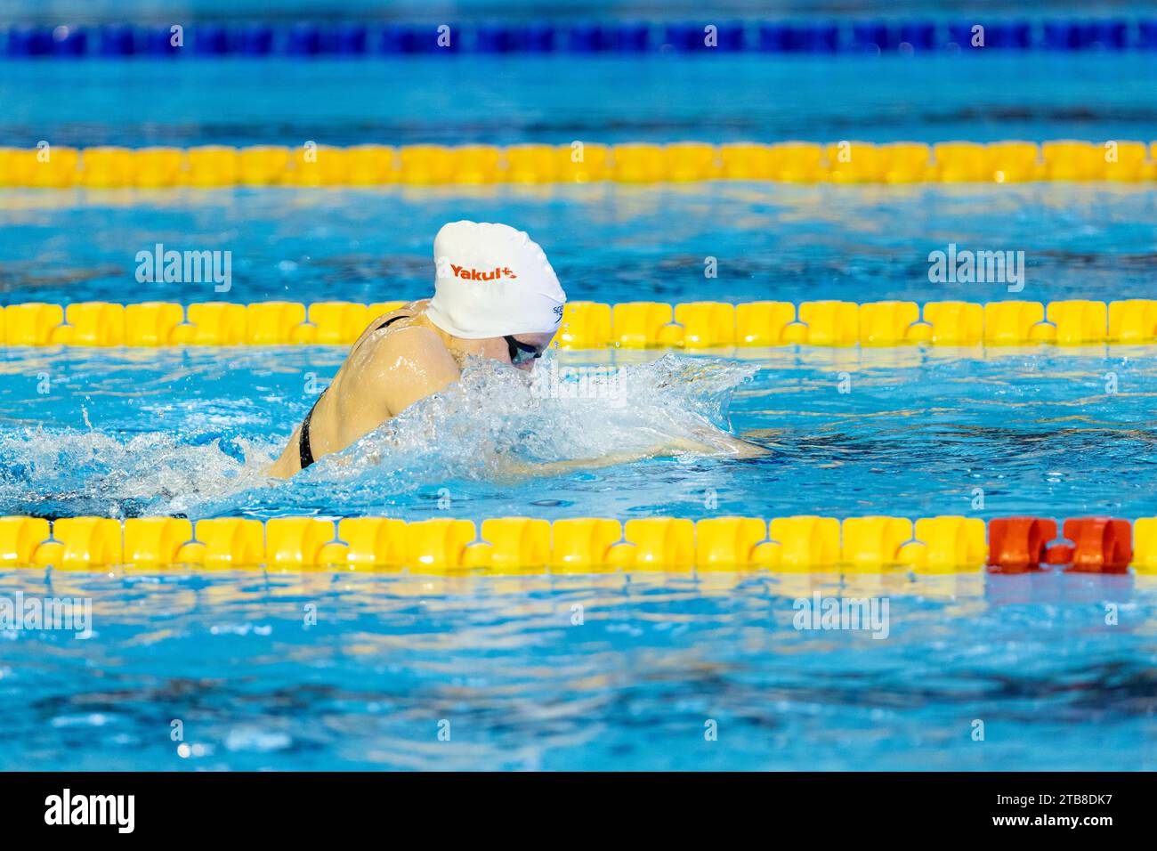 Metsakonkola Kiia of Finland during Women´s 100m Breaststroke Heats at ...