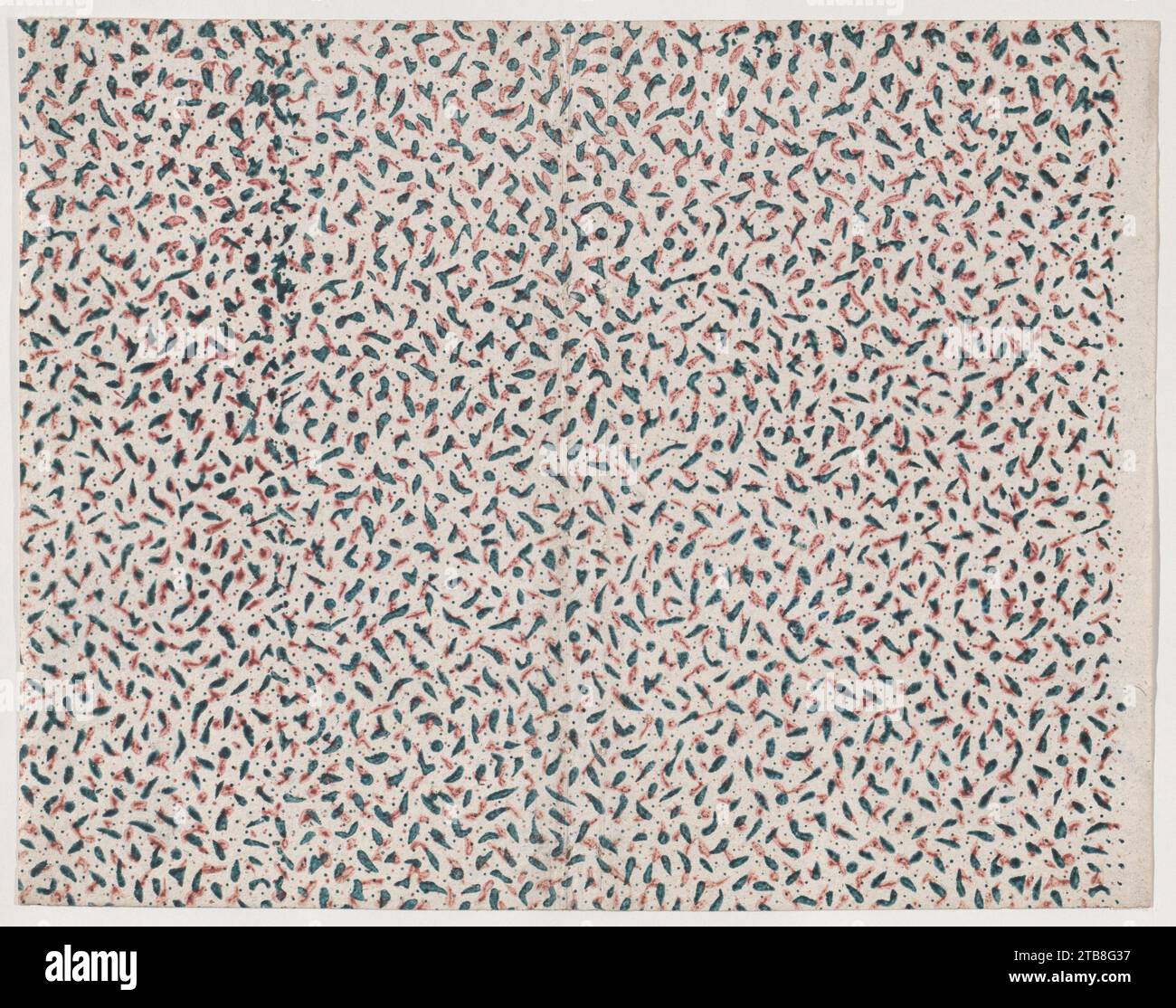 Sheet with overall abstract pattern 1940 by Anonymous Stock Photo - Alamy