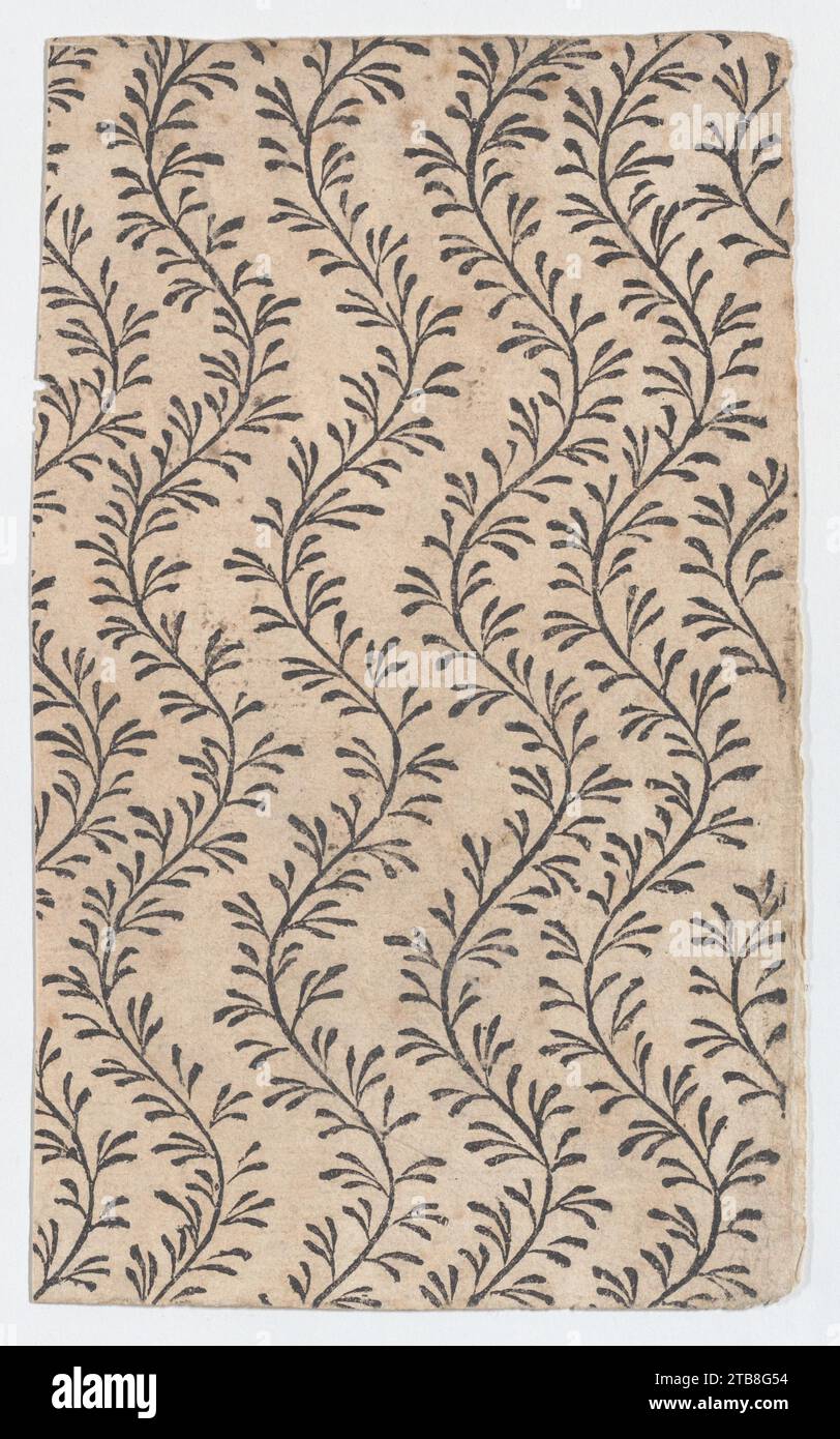 Overall curved vine pattern hi-res stock photography and images - Alamy