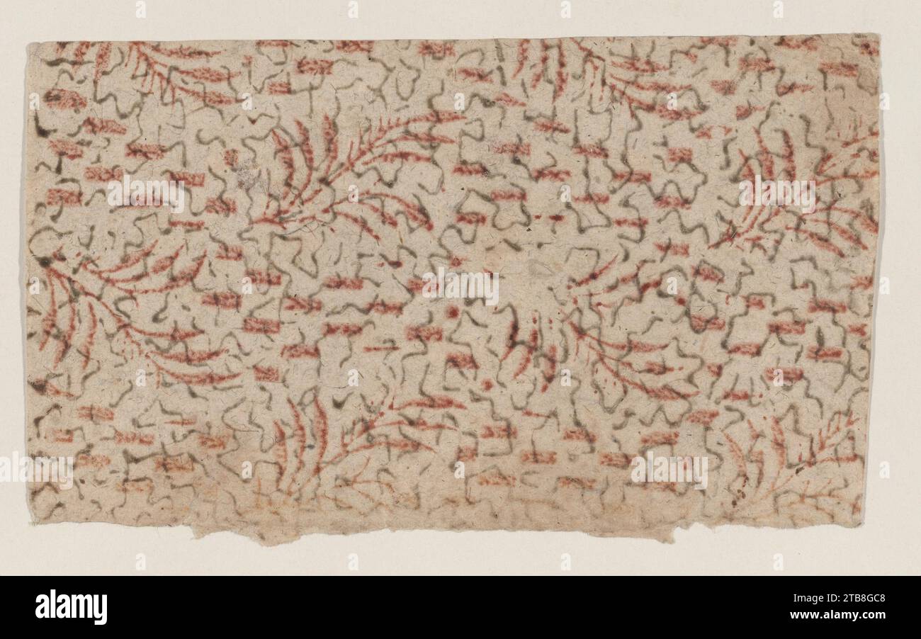 Sheet with overall abstract pattern 1939 by Anonymous Stock Photo - Alamy