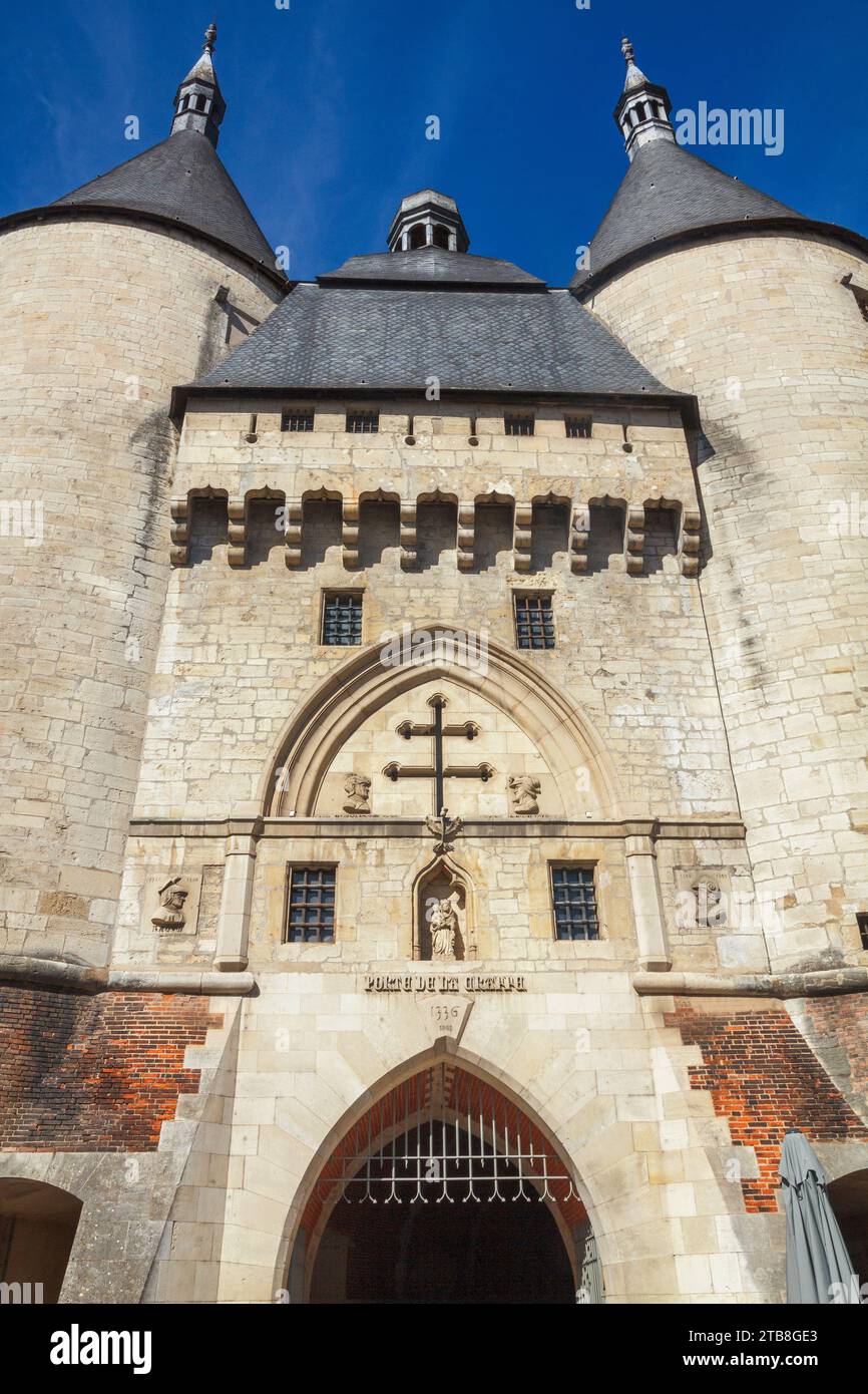 Craffe Gate, the oldest fortification in Nancy, historic town in France ...