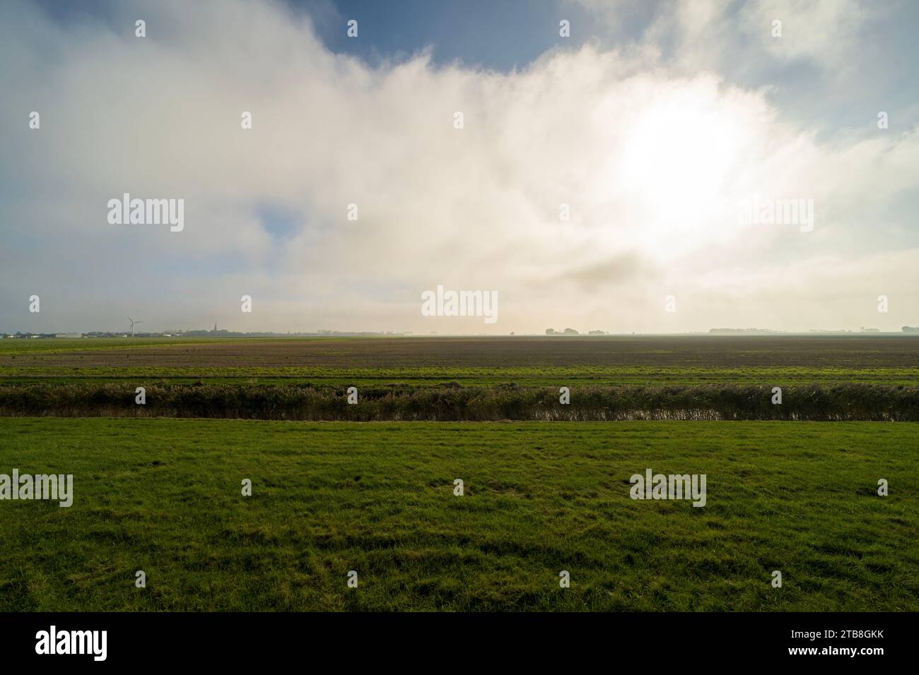Dutch agricultural landscape country hi-res stock photography and ...