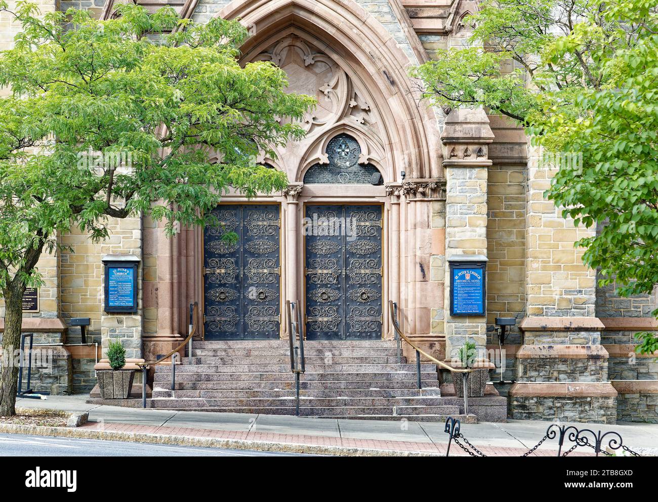 Richard Upjohn designed Albany landmark St. Peter’s Episcopal Church ...