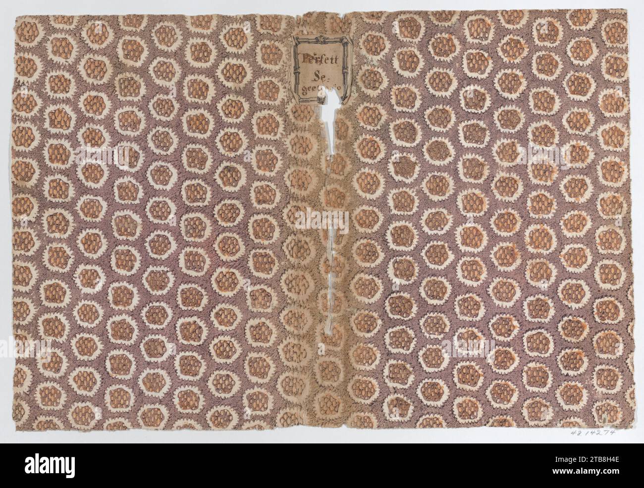 Book cover with overall circular pattern 1948 by Anonymous Stock Photo ...