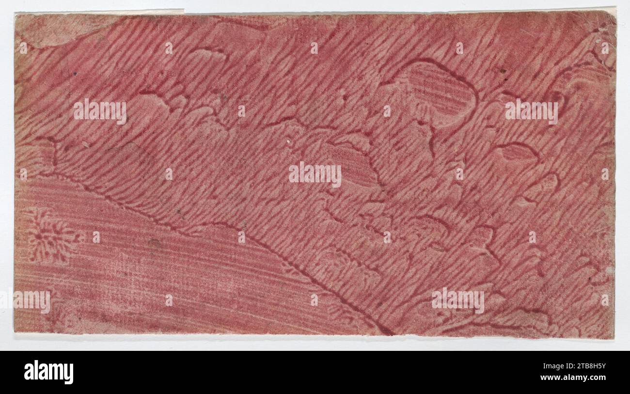 Red paste paper 1940 by Anonymous Stock Photo - Alamy