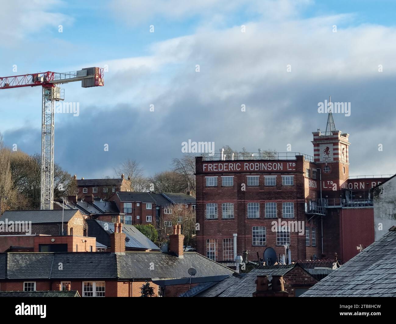 Robinson's Brewery, Stockport Stock Photo - Alamy