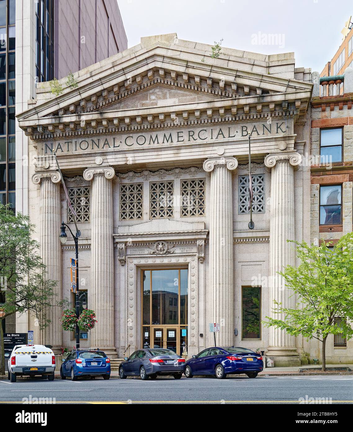 Former National Commercial Bank at 60 State Street, converted to event ...