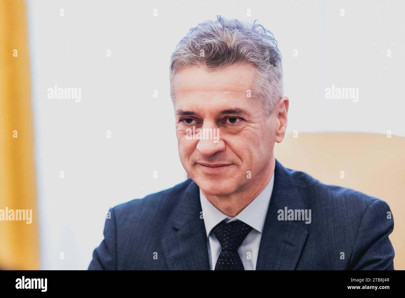 Robert Golob, Prime Minister of the Republic of Slovenia, taken in ...