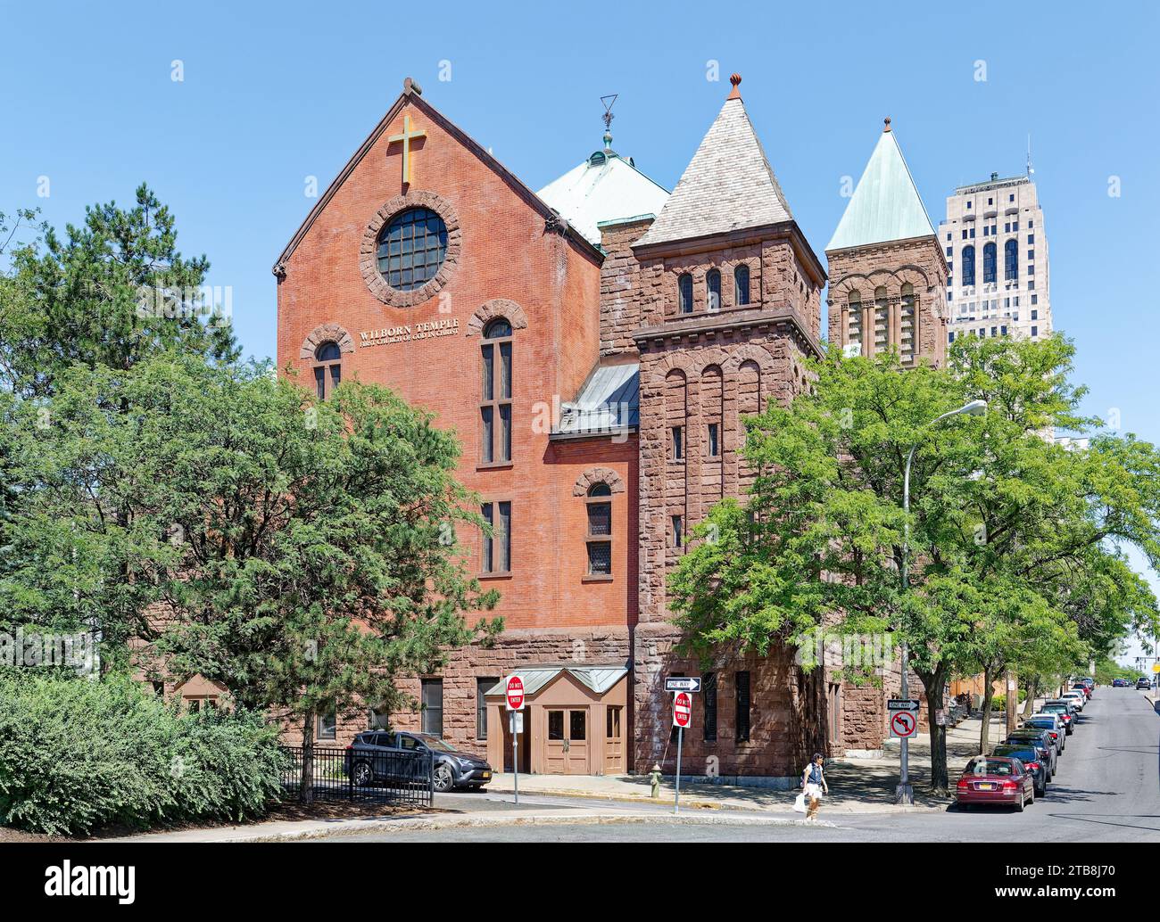Adolph Fleischman and Isaac Perry designed synagogue Temple Beth Emeth ...